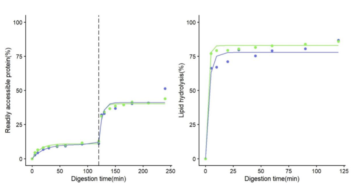 Application of the INFOGEST Protocol Using the BioXplorer 100 for ...